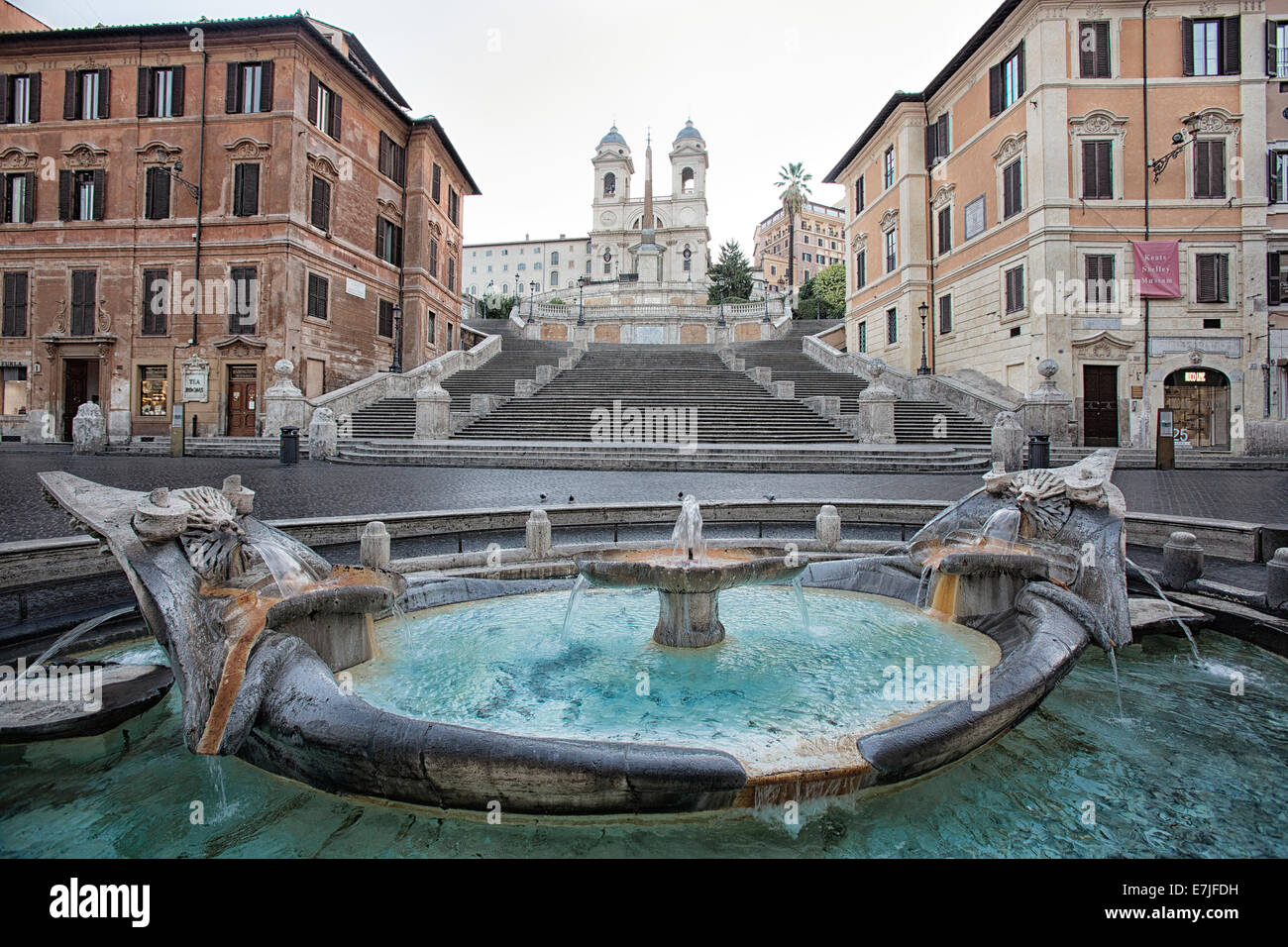 Rome spanish steps hi-res stock photography and images - Alamy
