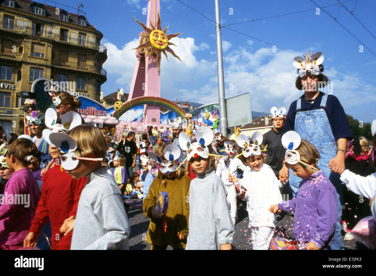 Wine Festival, Neuchatel, Switzerland Stock Photo - Alamy