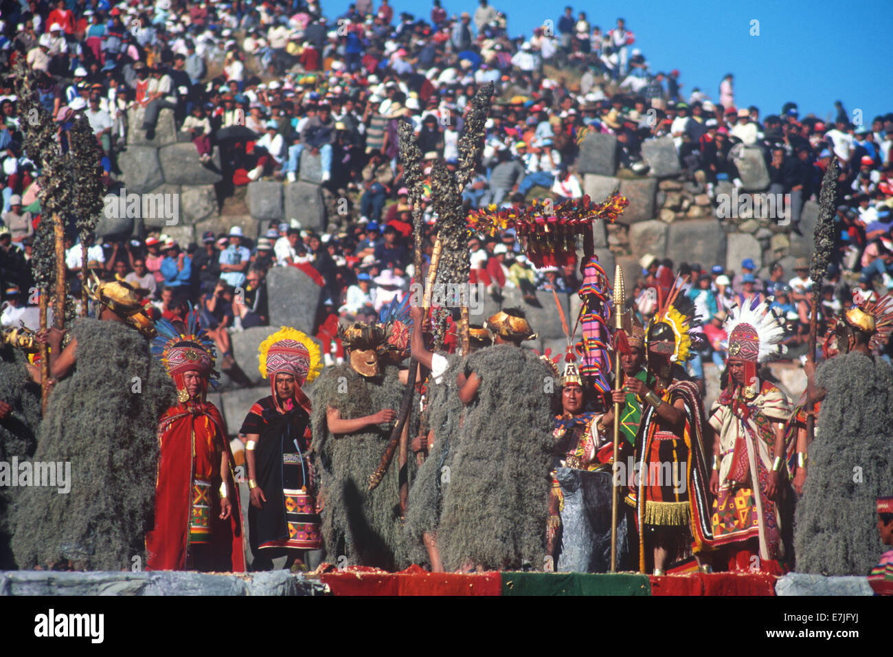Inti Raymi, Incan, Cuzco, Cusco, Andes Mountains, Peru Stock Photo - Alamy