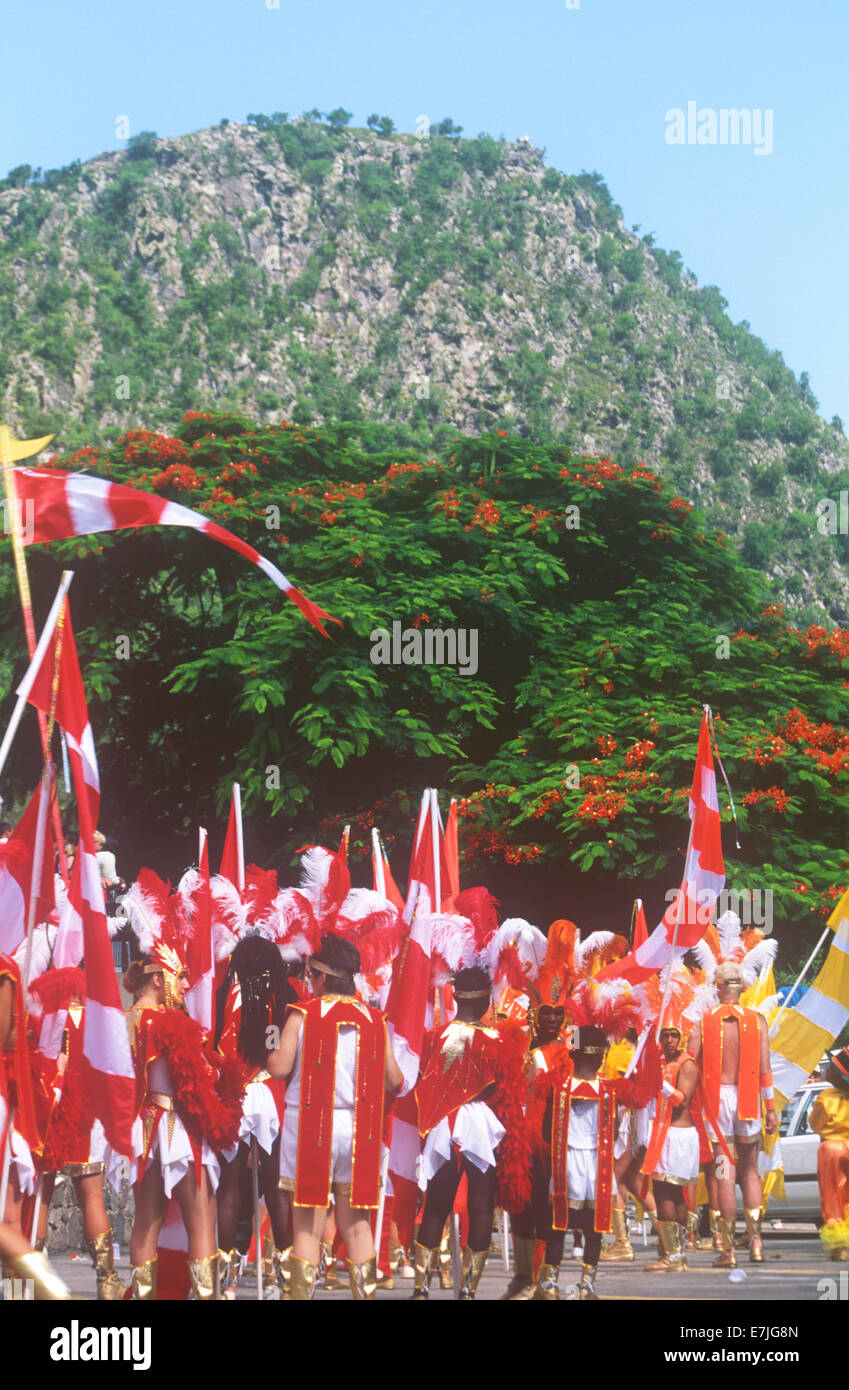 Summer Celebration, Saba, Caribbean Stock Photo - Alamy