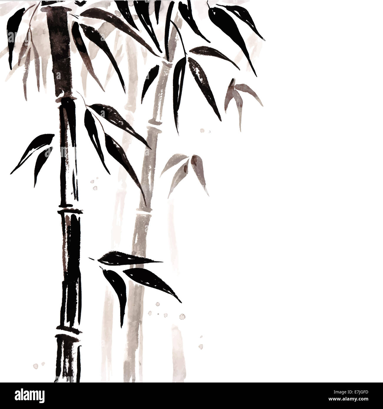 Bamboo in Chinese style Stock Photo - Alamy