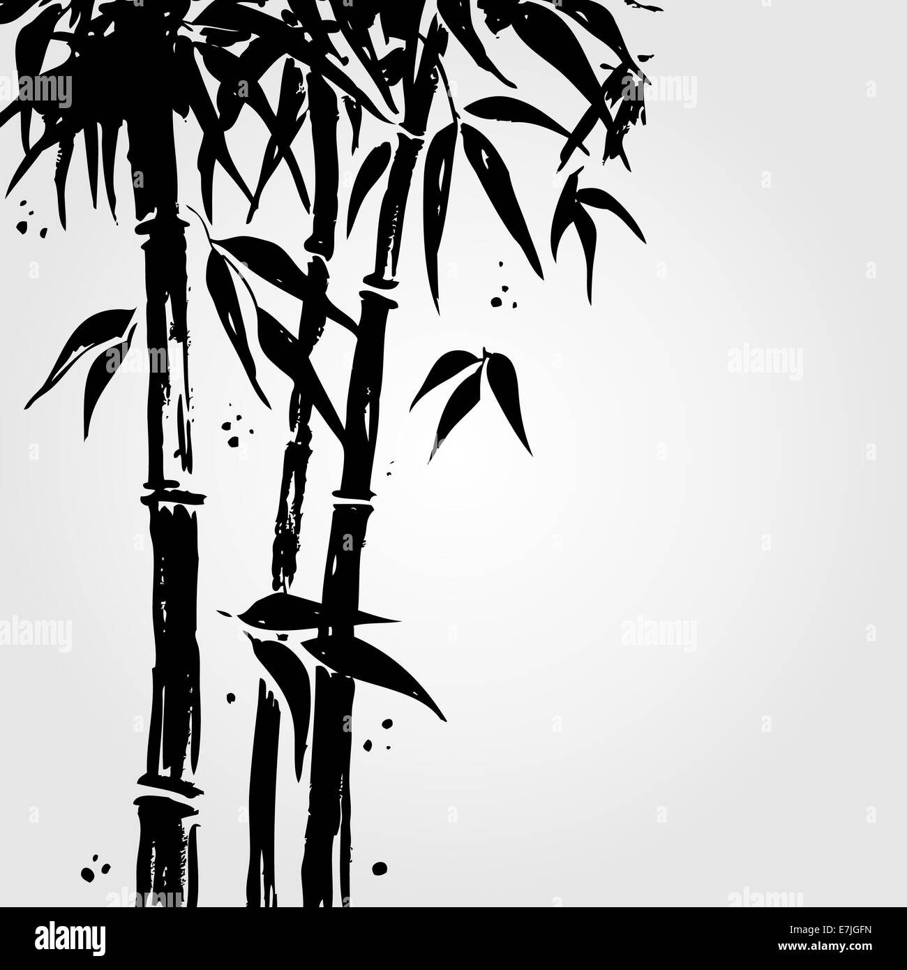 Bamboo in Chinese style Stock Photo - Alamy