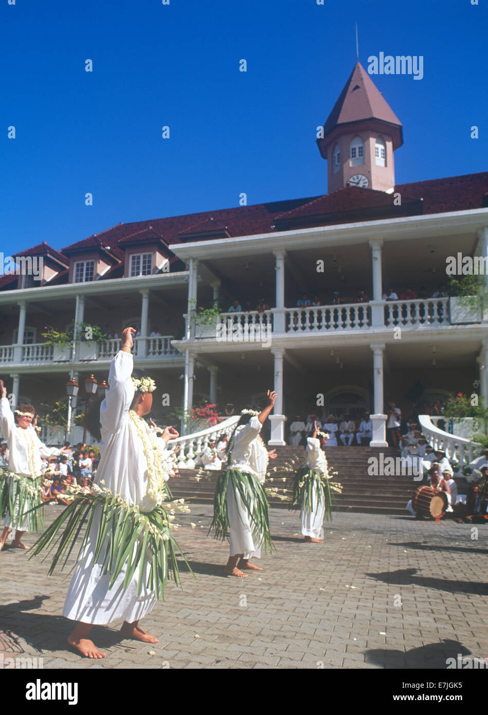 Tiare Tahiti Day, Tiare, Papeete, Tahiti Stock Photo - Alamy