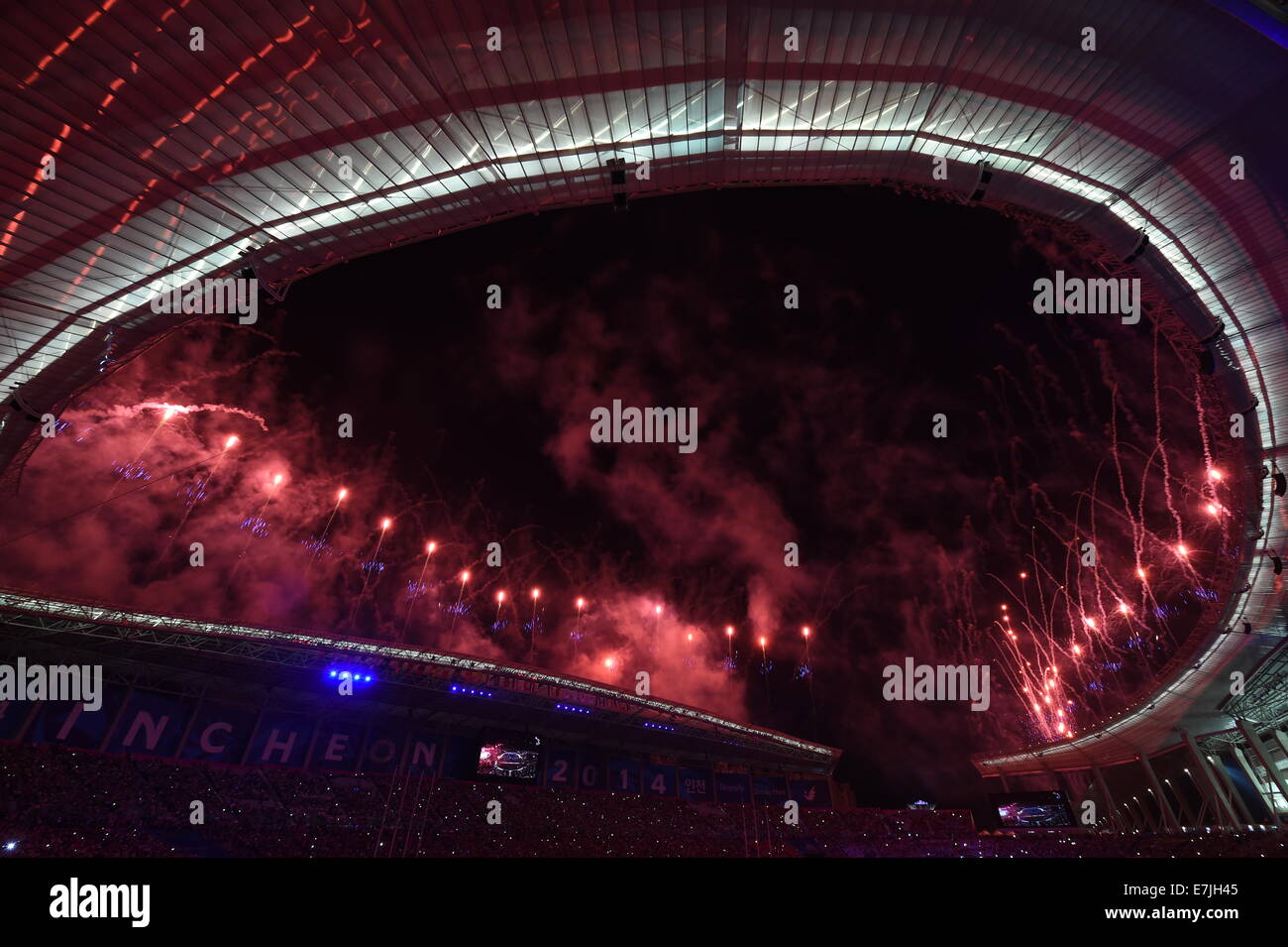 Incheon, South Korea. 19th Sep, 2014. The opening ceremony of the 17th ...