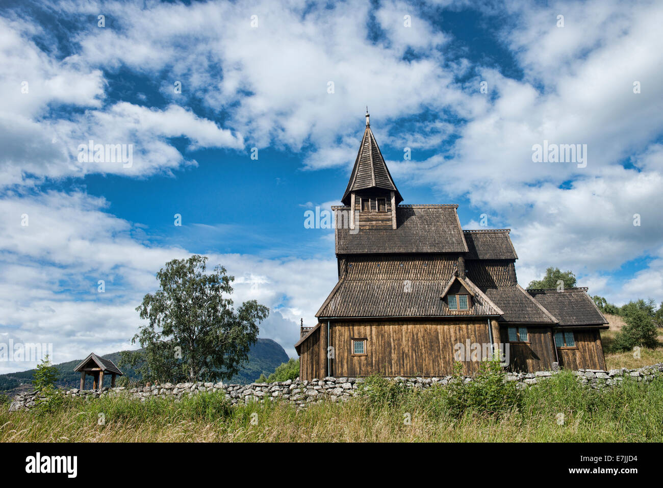 UNESCO World Heritage stave church in Urnes, Norway Stock Photo - Alamy
