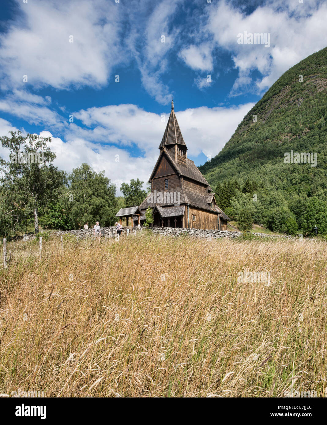 UNESCO World Heritage stave church in Urnes, Norway Stock Photo - Alamy