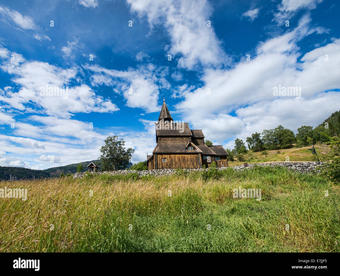 UNESCO World Heritage stave church in Urnes, Norway Stock Photo - Alamy