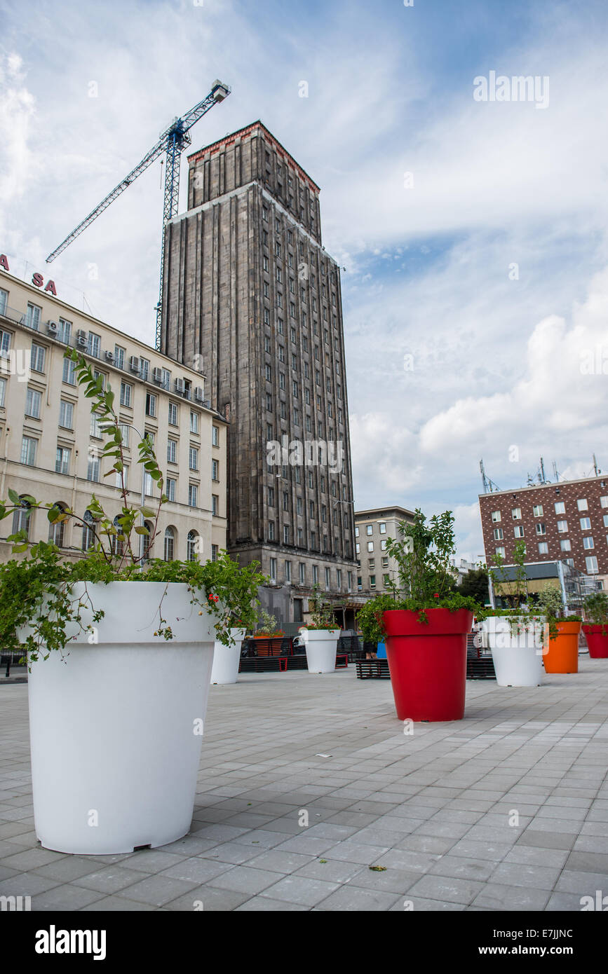 Art Deco style Prudential built between 1931 and 1934 on Warsaw ...
