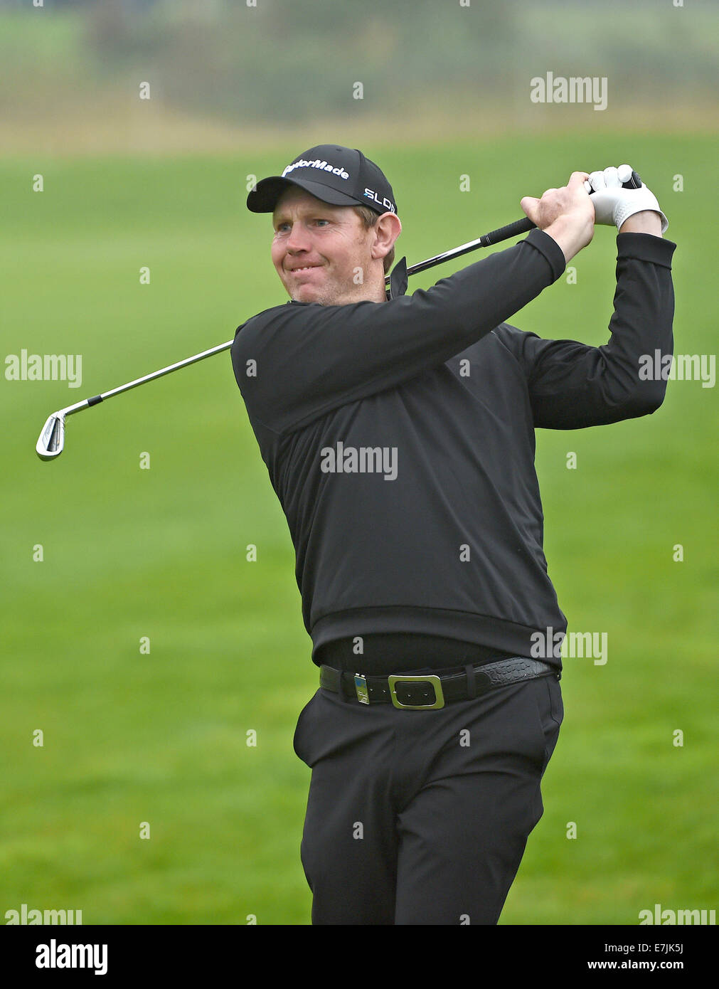 Newport, Wales. 19th Sep, 2014. ISPS Handa Wales Open Golf. Day 2 ...