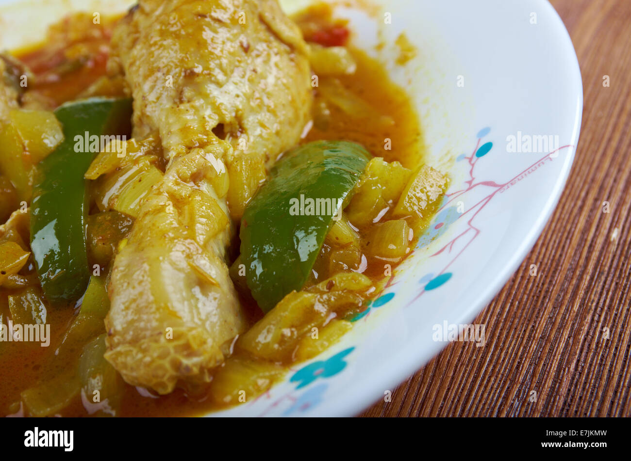 Hkatenkwan Ghanaian chicken and groundnut stew.popular in sub-Saharan ...
