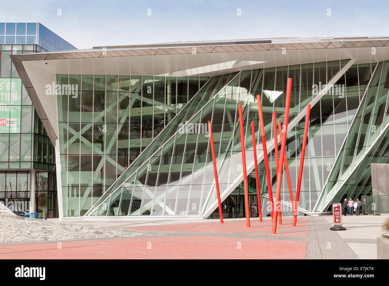 Bord gais energy theatre grand canal square hi-res stock photography ...