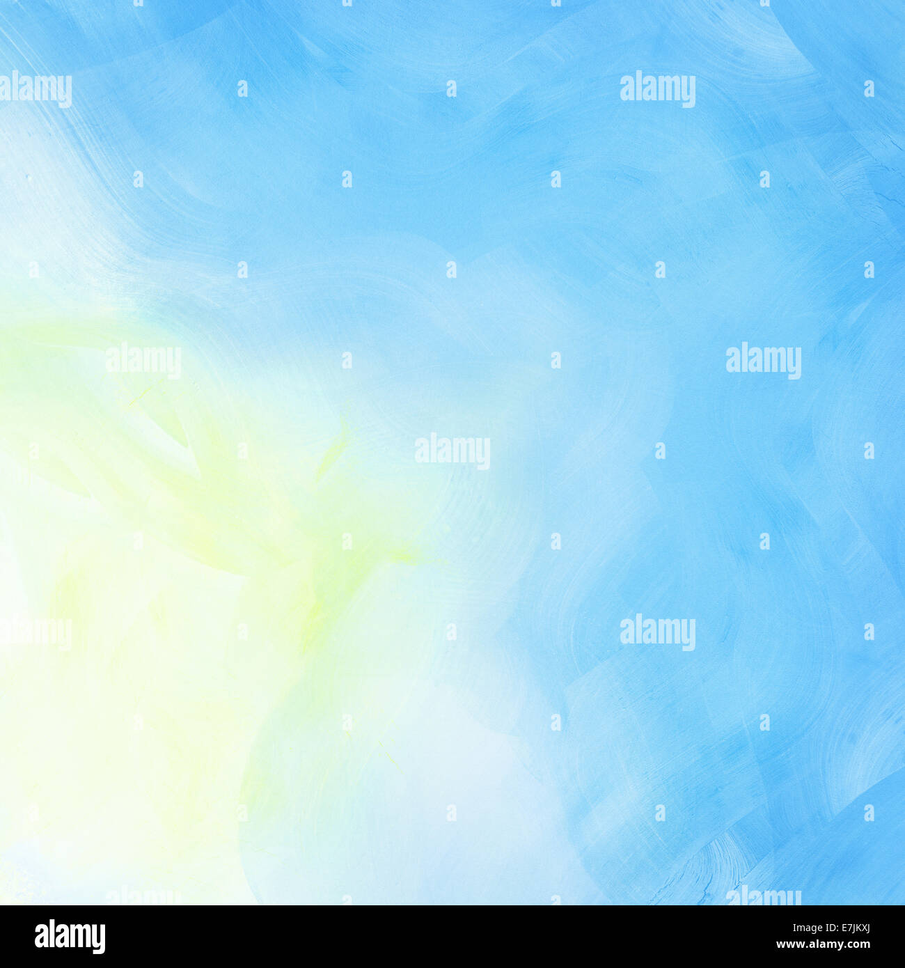 Yellow blue watercolor Cut Out Stock Images & Pictures - Alamy