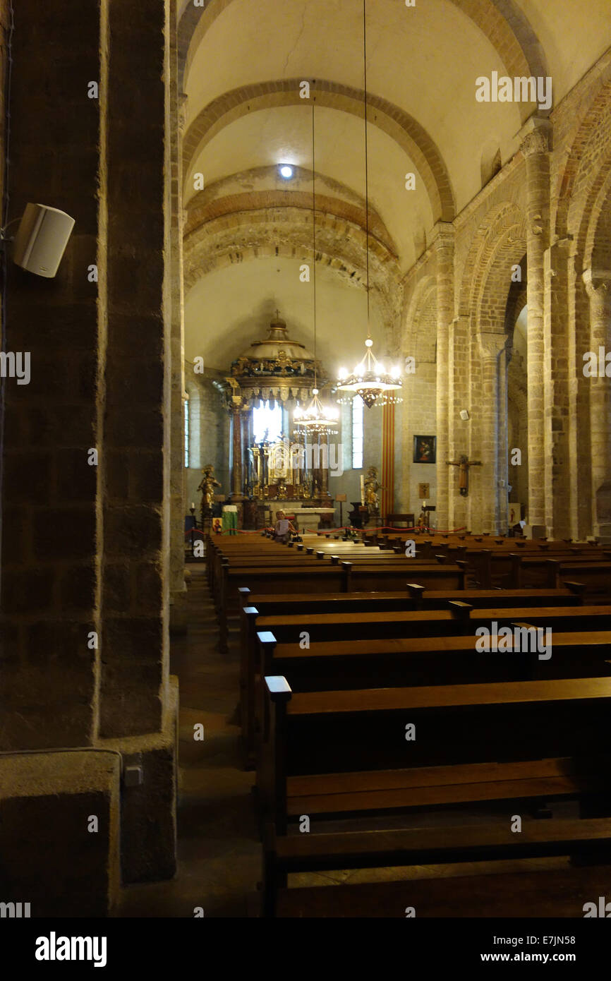 St Jodi’s romanesque Catheral with cloisters, flying buttresses, full ...
