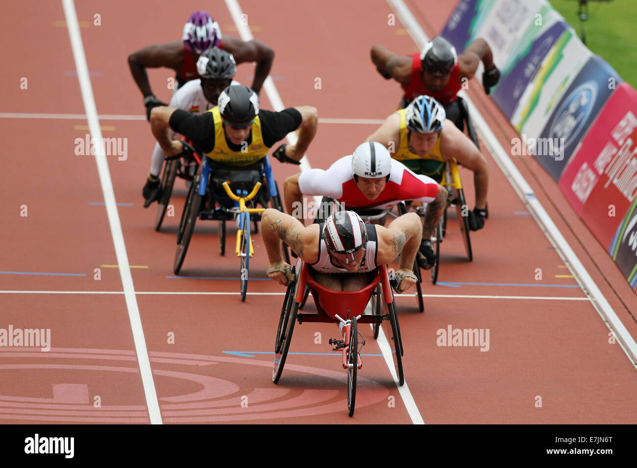 Josh CASSIDY of Canada in the heats of the mens Para-Sport 1500m T54 ...