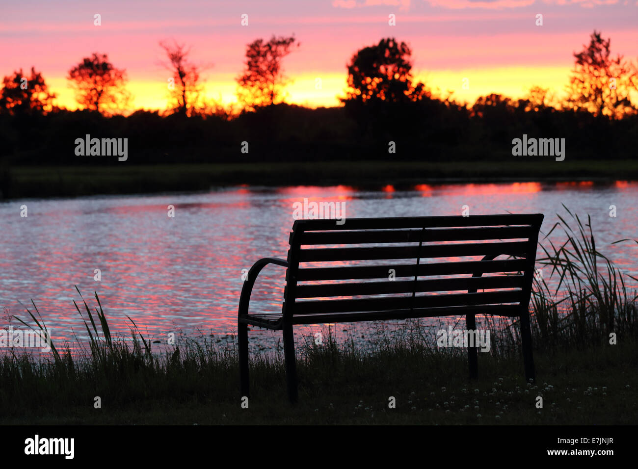 Empty lake pond hi-res stock photography and images - Alamy