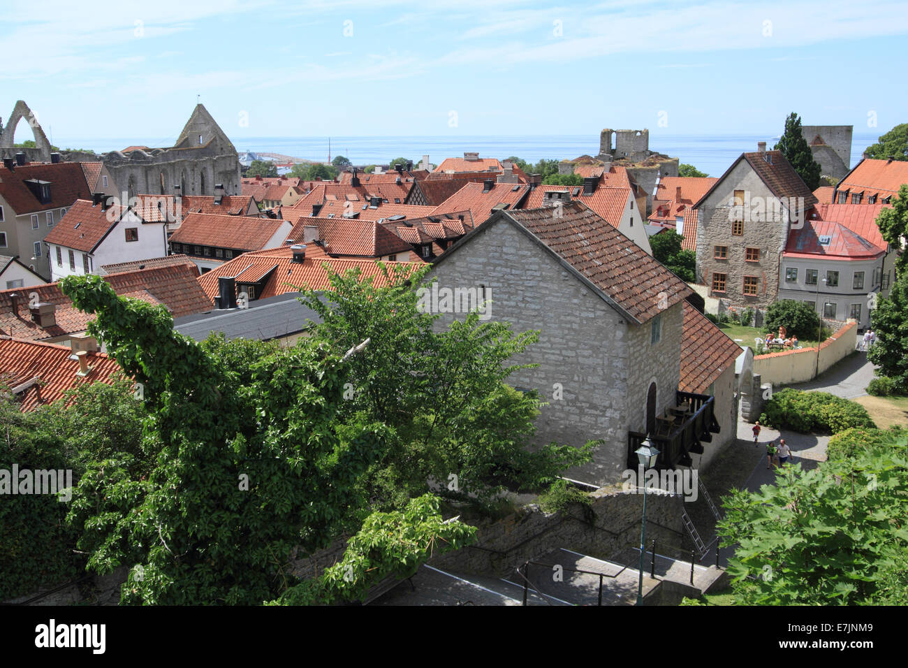 Visby, gotland, sweden hi-res stock photography and images - Alamy