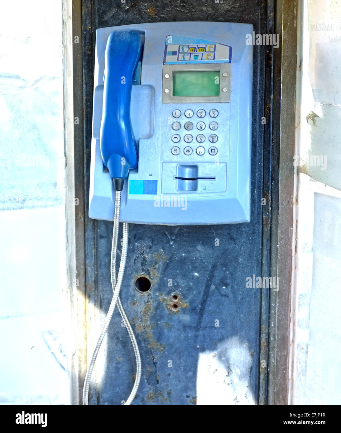 Old public telephone Stock Photo - Alamy