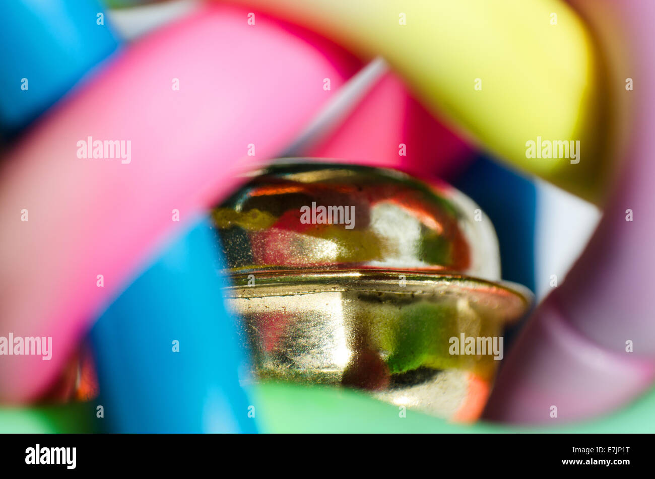 Colorful bell close up view Stock Photo - Alamy