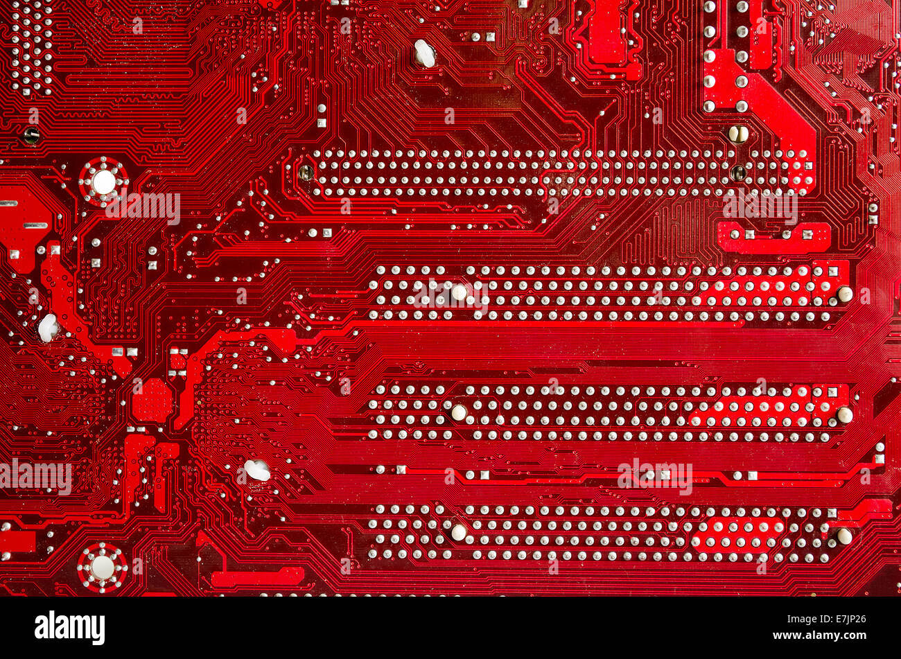 Circuit board red hi-res stock photography and images - Alamy