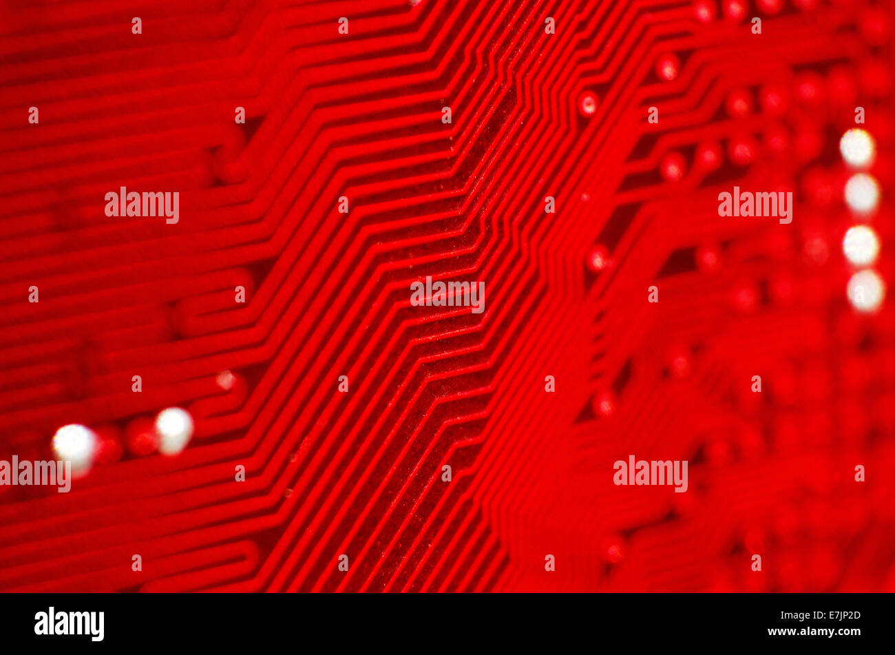 Circuit board digital highways Stock Photo - Alamy