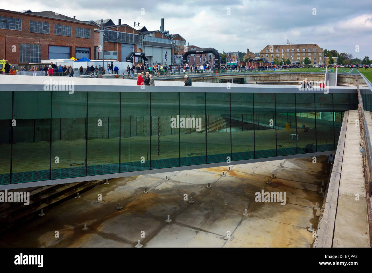 Maritime Museum of Denmark (Museet for Søfart) in the harbour Elsinore ...