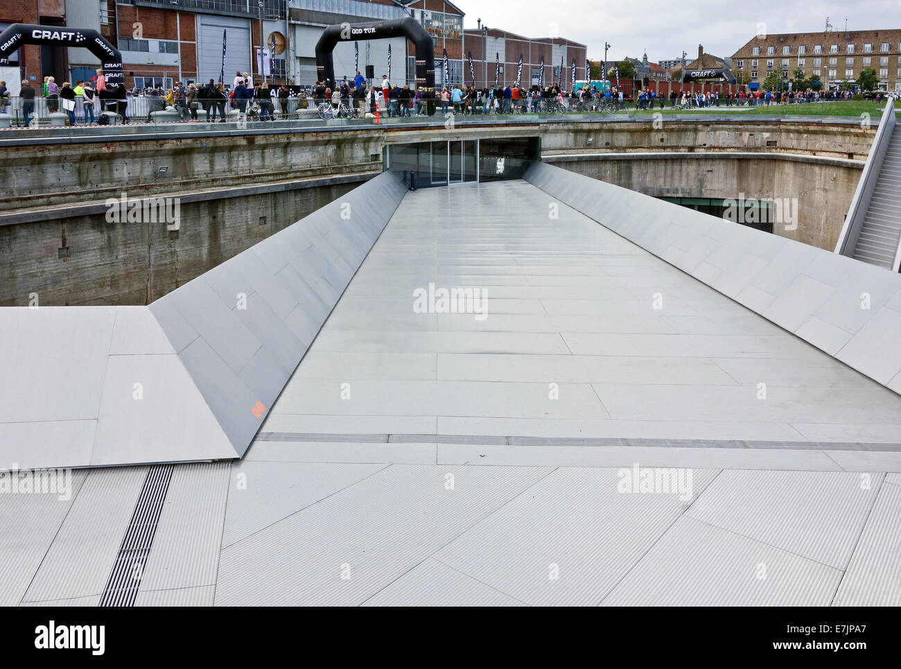 Maritime Museum of Denmark (Museet for Søfart) in the harbour Elsinore ...