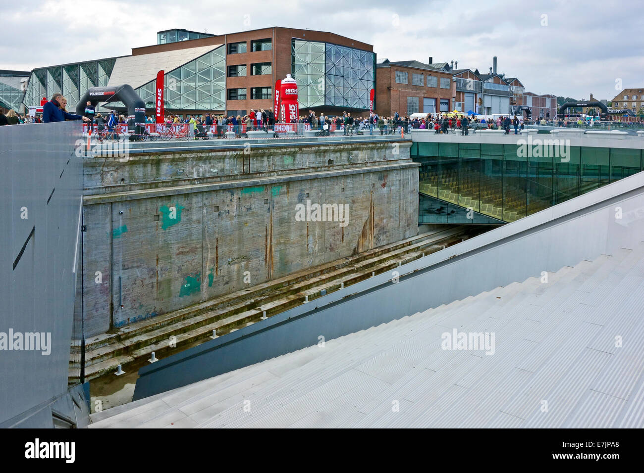 Maritime Museum of Denmark (Museet for Søfart) in the harbour Elsinore ...