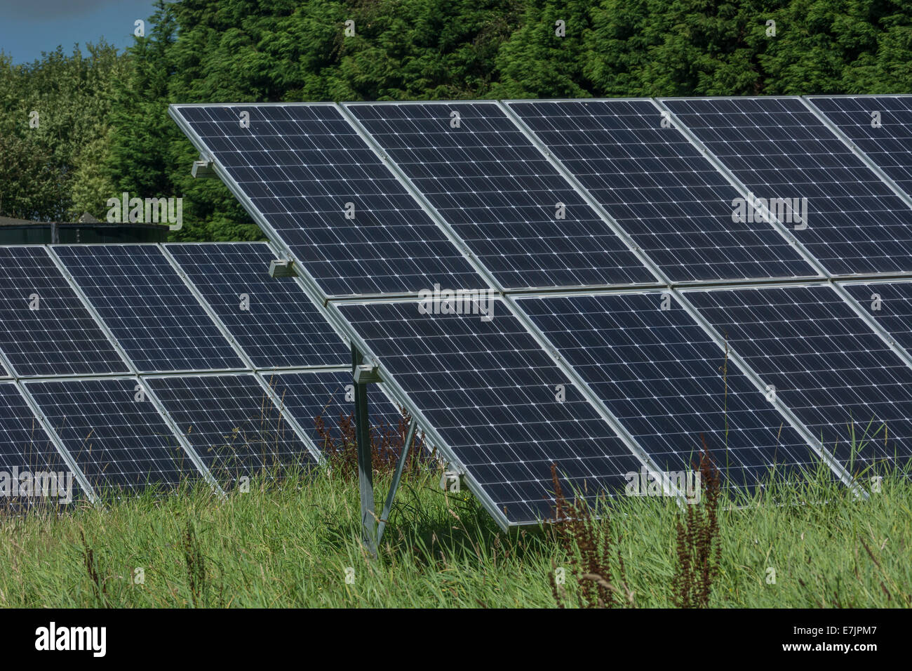 Solar pv glass panels hi-res stock photography and images - Alamy
