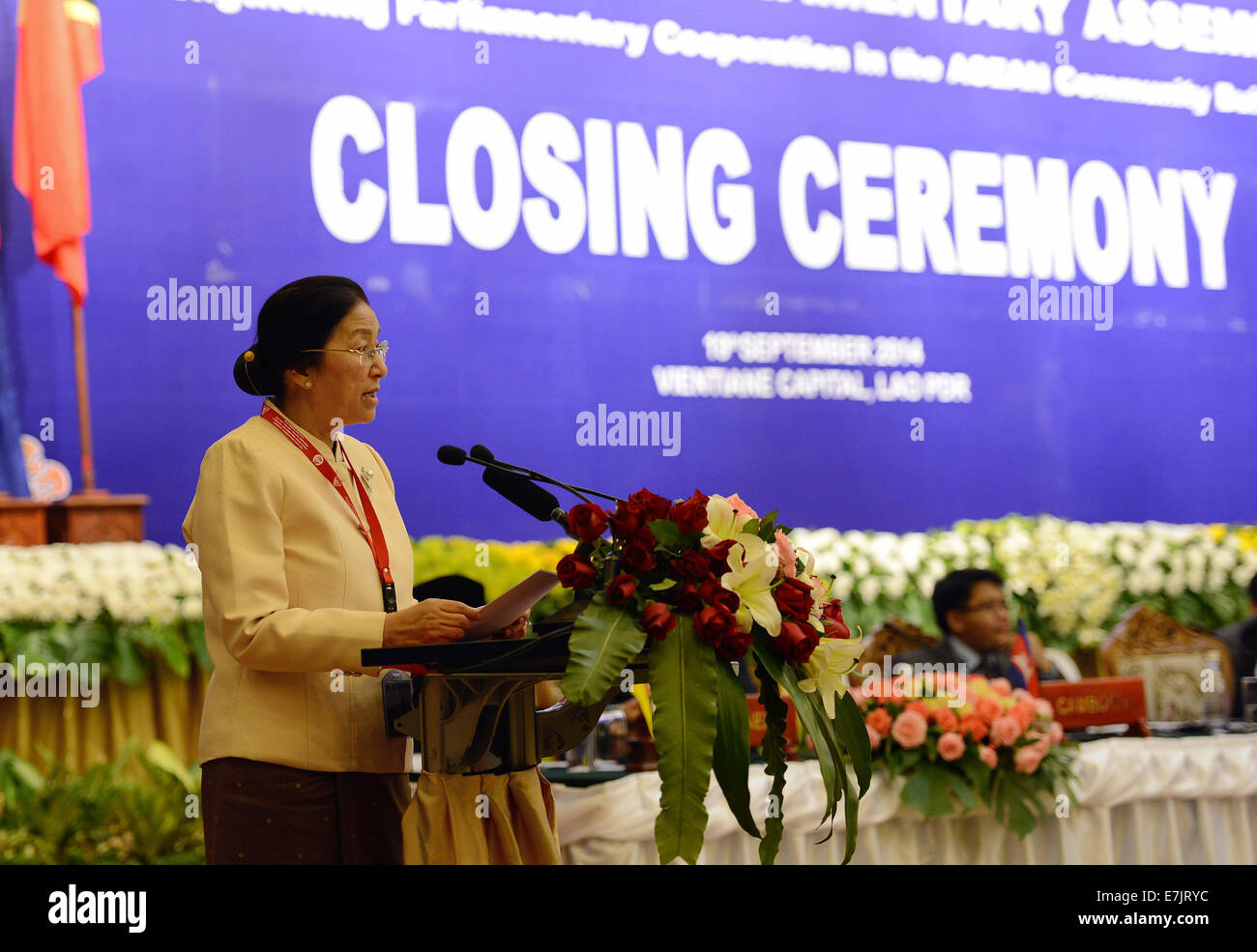 Laos president national assembly pany hi-res stock photography and ...