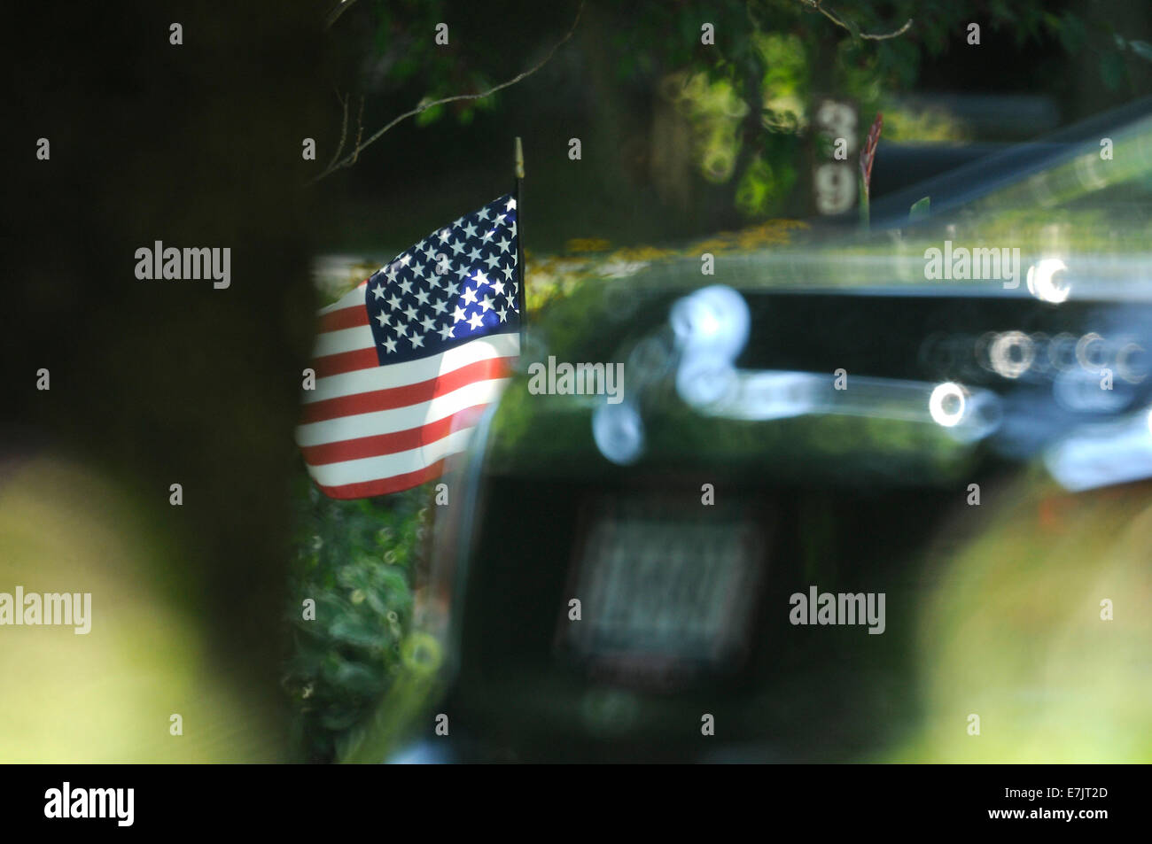 Distant flag hi-res stock photography and images - Alamy