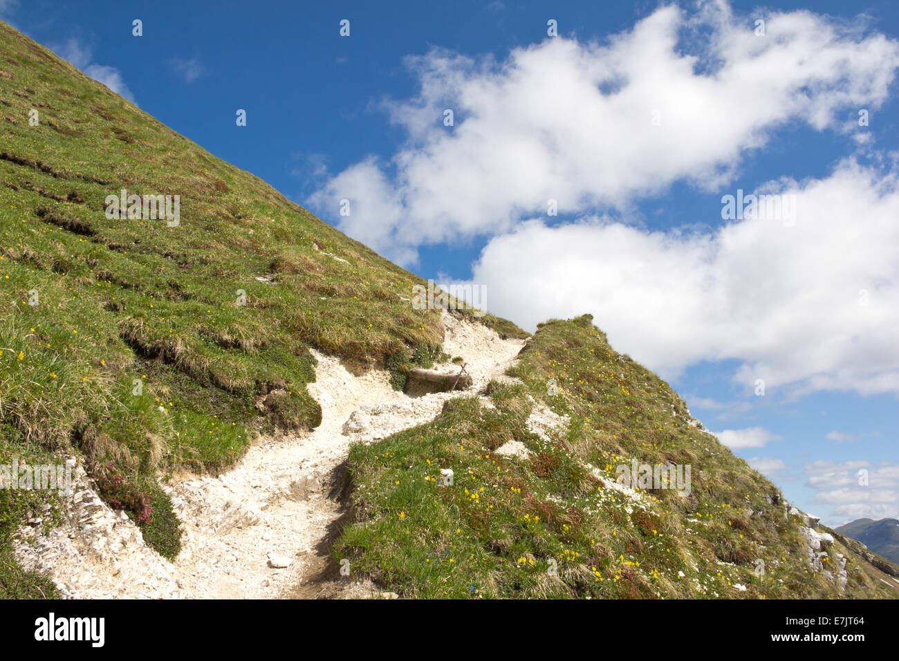 Trail To The Sky Stock Photo - Alamy