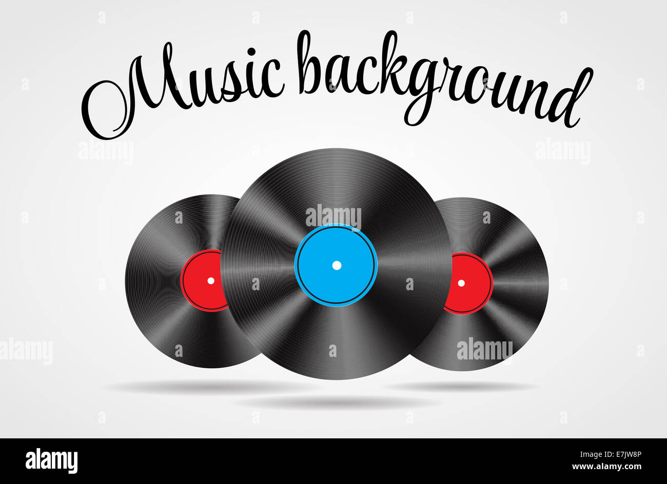 Set of Abstract music background vector illustration for your de Stock ...