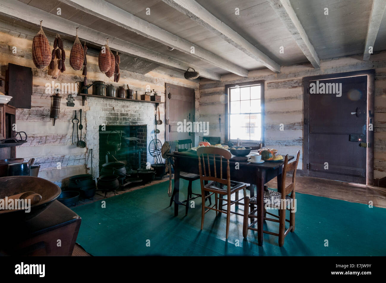 Kitchen outbuilding for the McLean House where Gen. Lee surrendered the ...