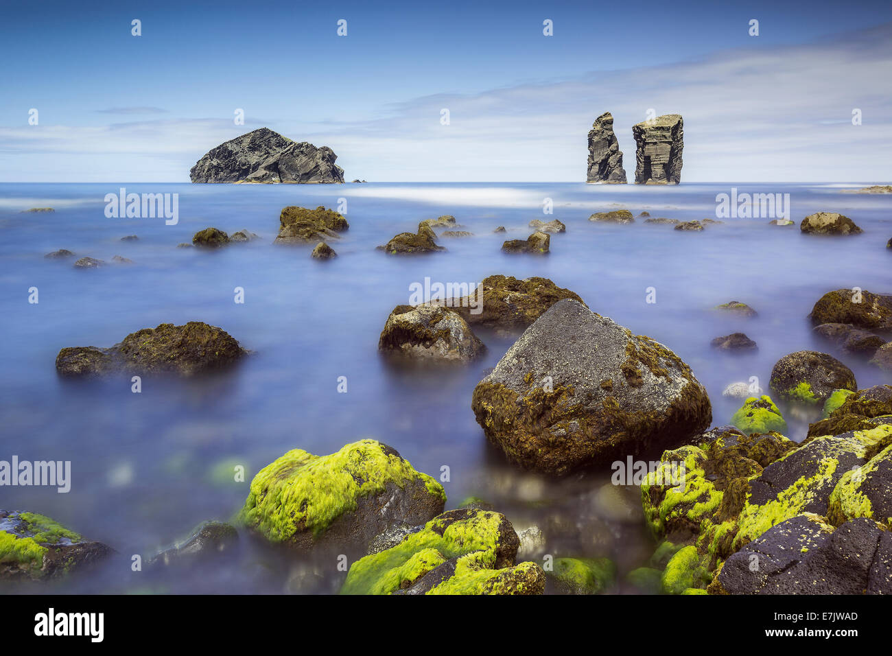 Coast at Mosteiros, Sao Miguel (Azores islands Stock Photo - Alamy