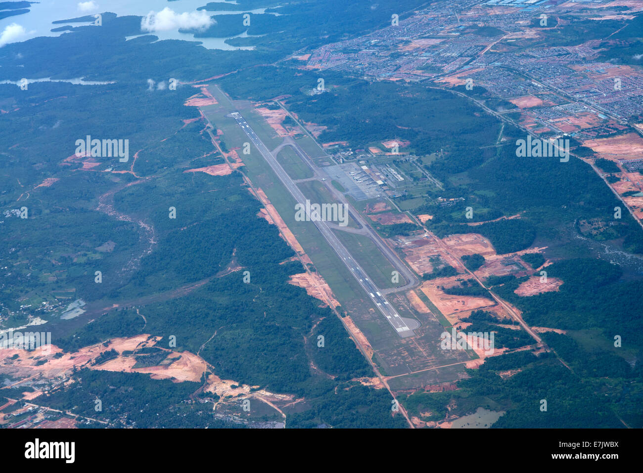 Small airfield of Batam, Indonesia Stock Photo - Alamy