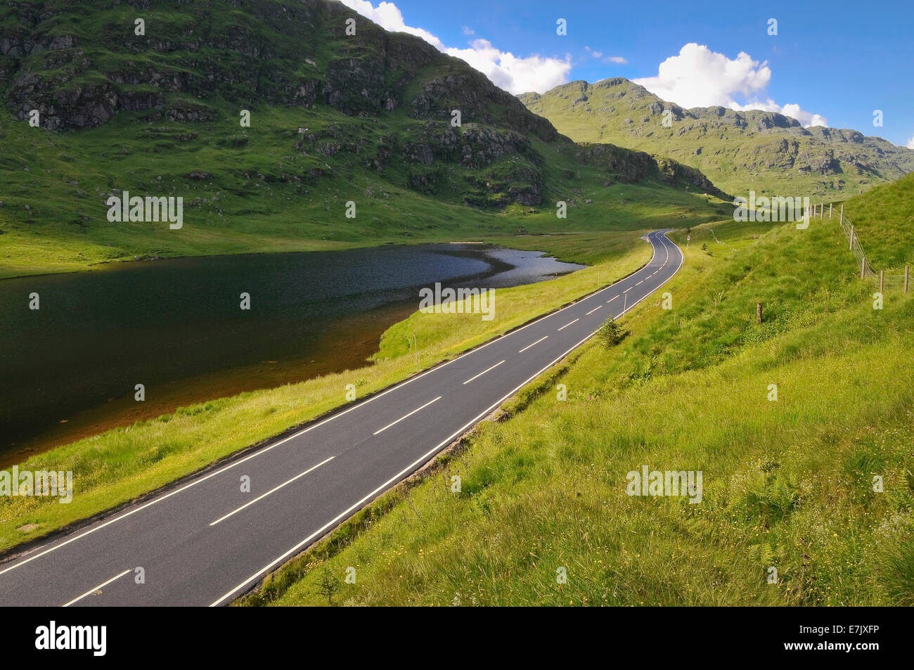 A83 road hi-res stock photography and images - Alamy