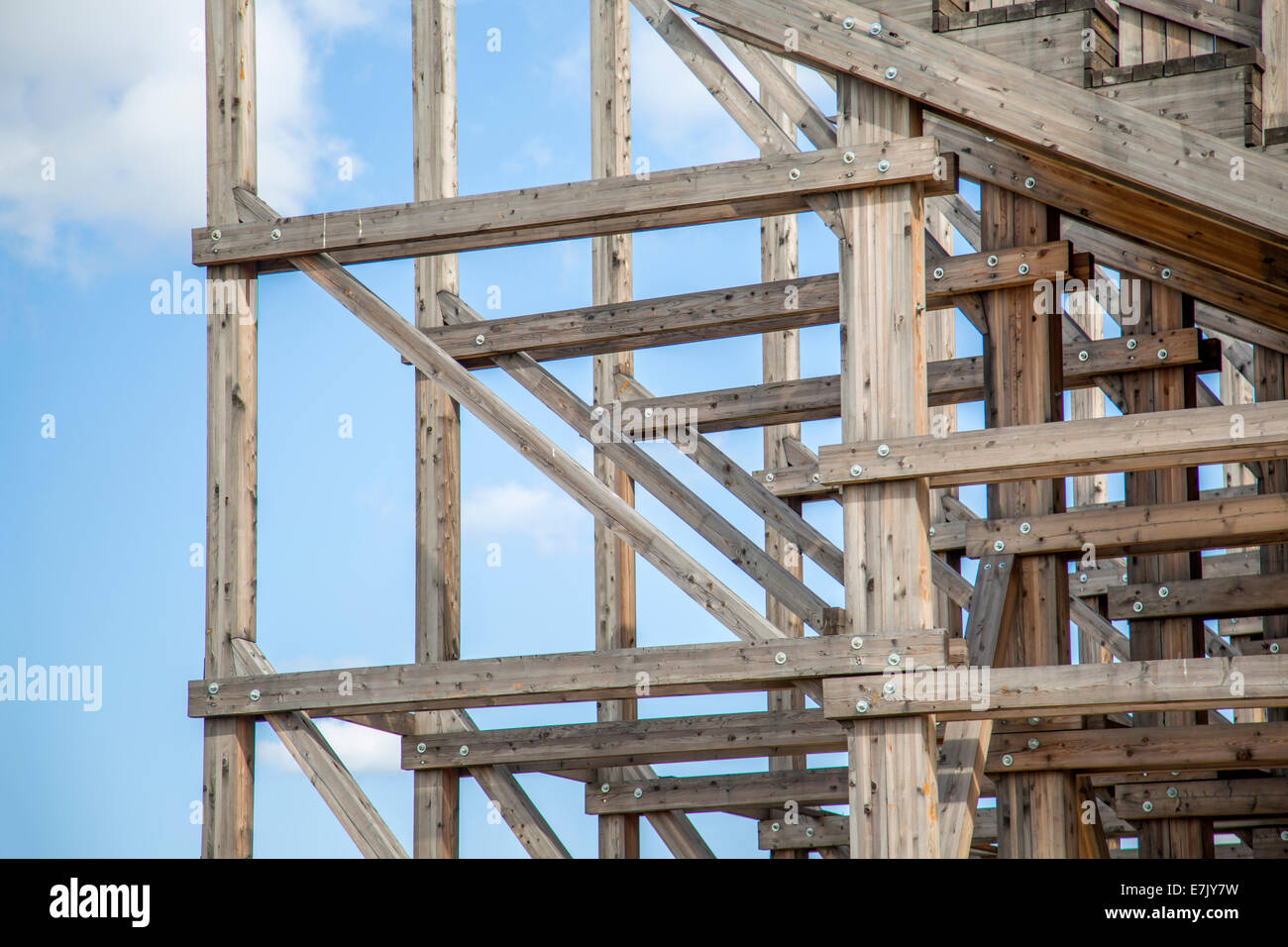 Wooden construction site hi-res stock photography and images - Alamy
