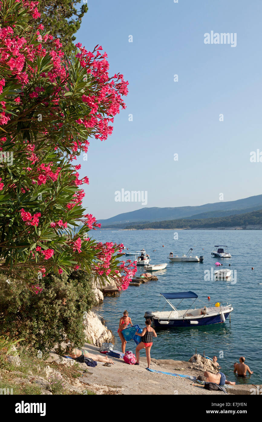 seafront, Rabac, Istria, Croatia Stock Photo - Alamy