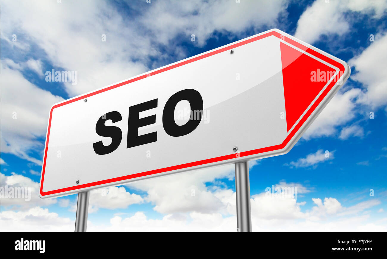 Seo sign hi-res stock photography and images - Alamy