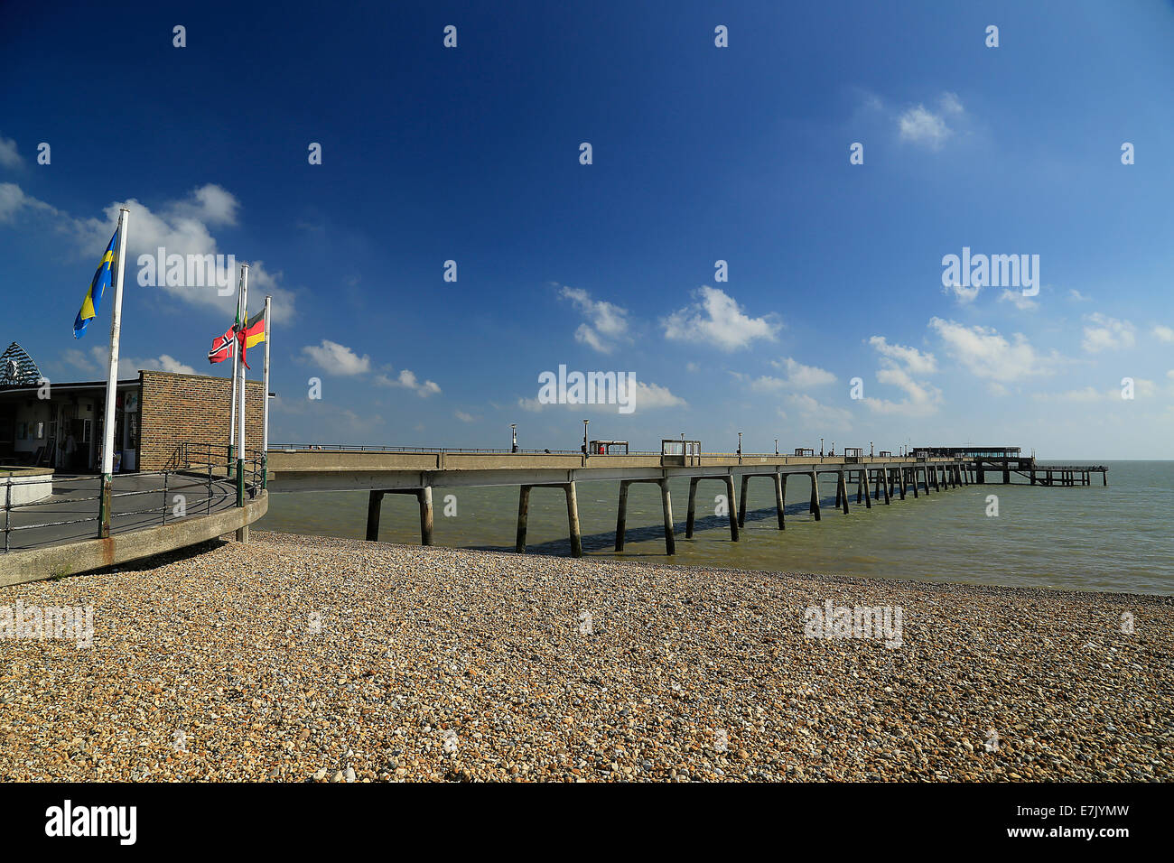 English seaside resort of Deal in Kent Stock Photo - Alamy