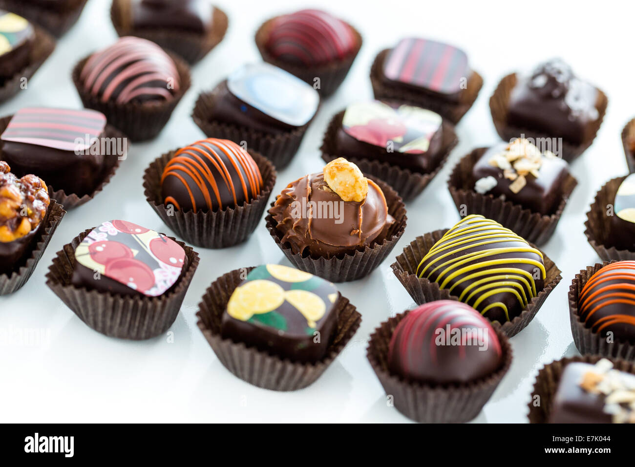 Delicious gourmet chocolate truffles hand made by professional ...