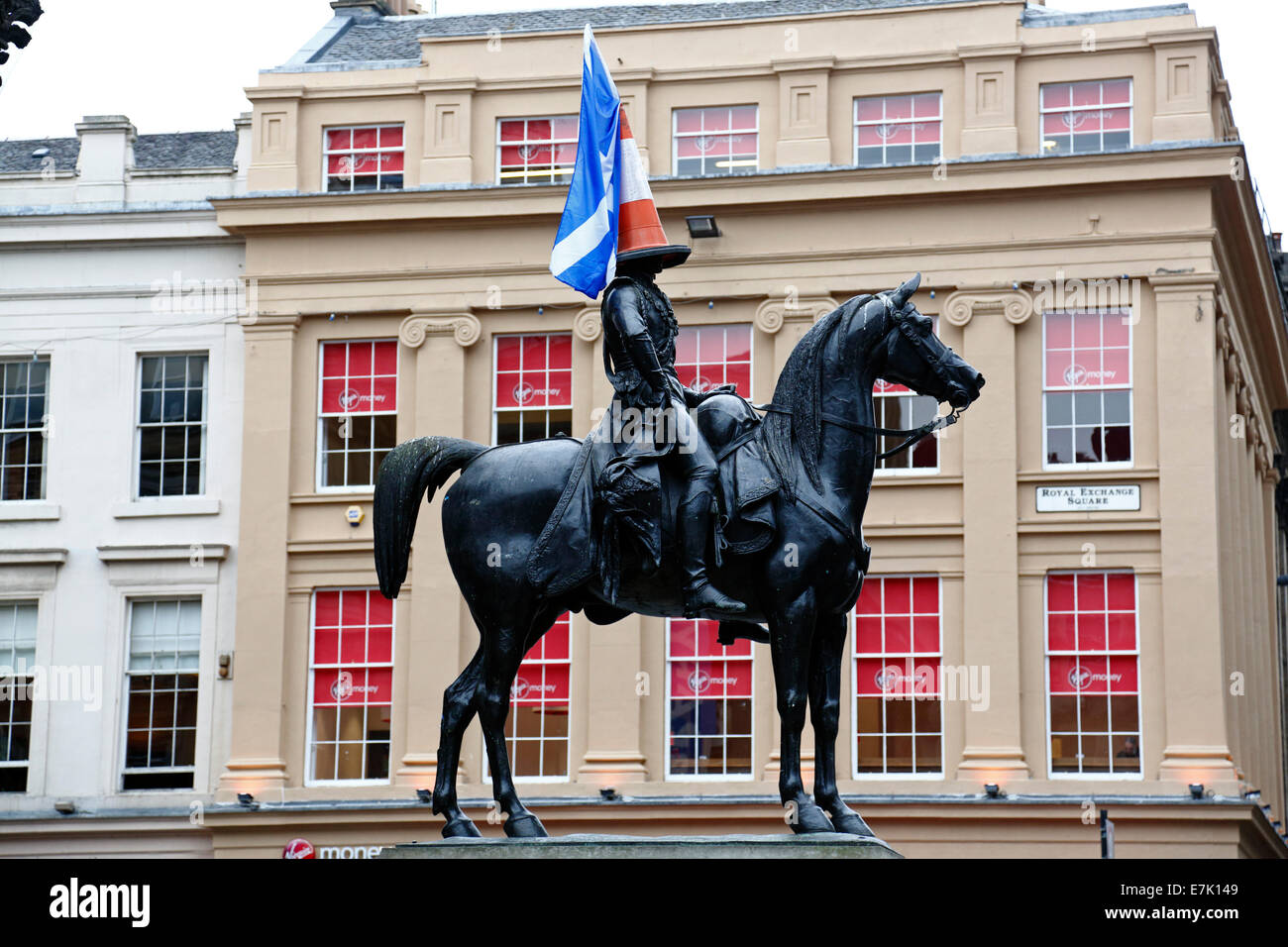 Royal Exchange Square, Glasgow, Scotland, UK, Friday, 19th September ...