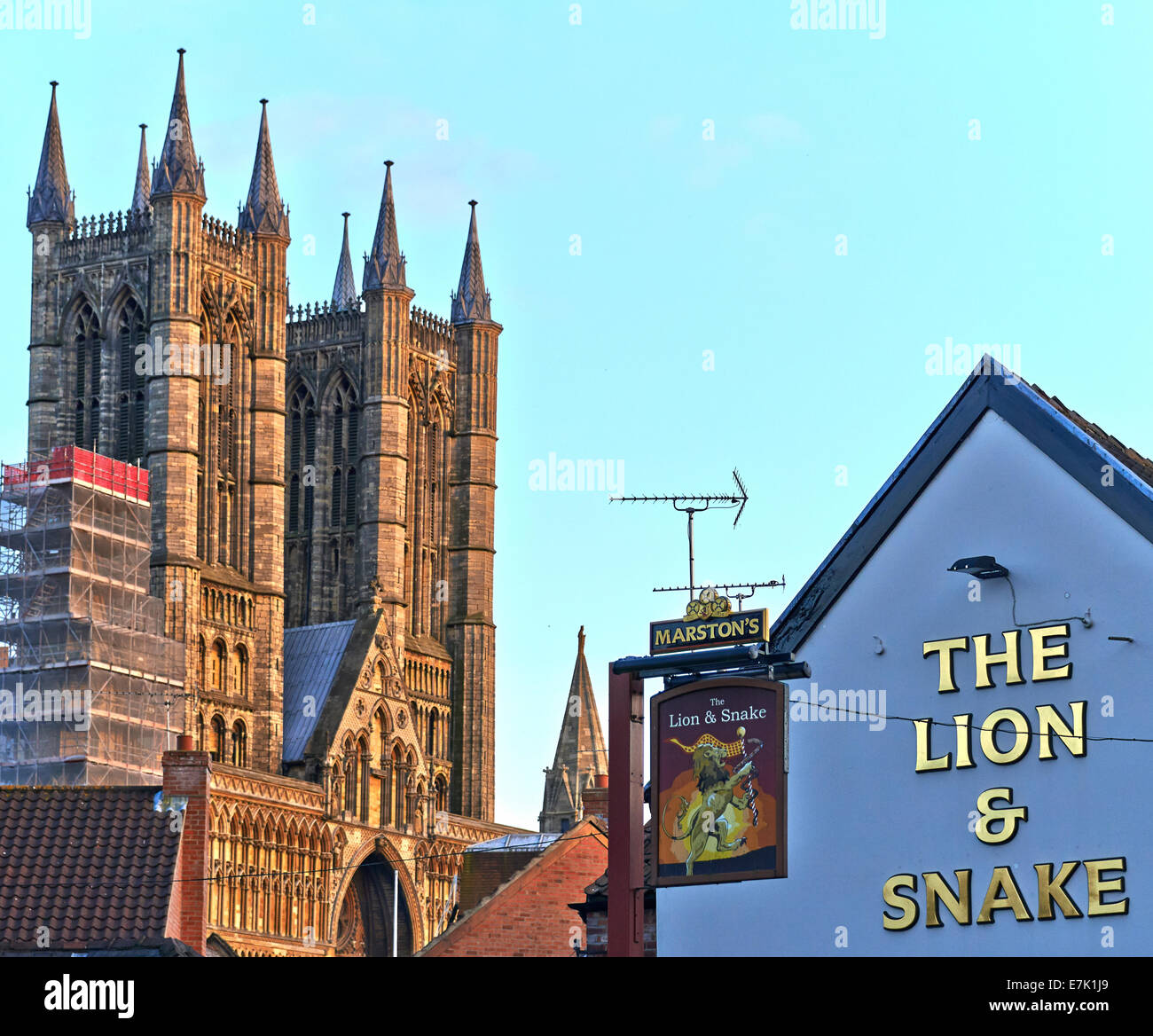 Lincoln is a cathedral city and county town of Lincolnshire, England ...