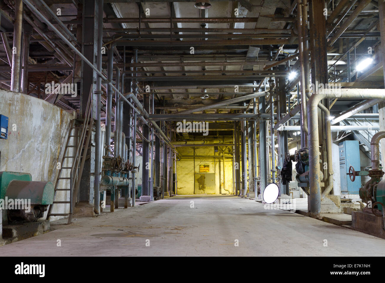 Inside Abandoned Factory