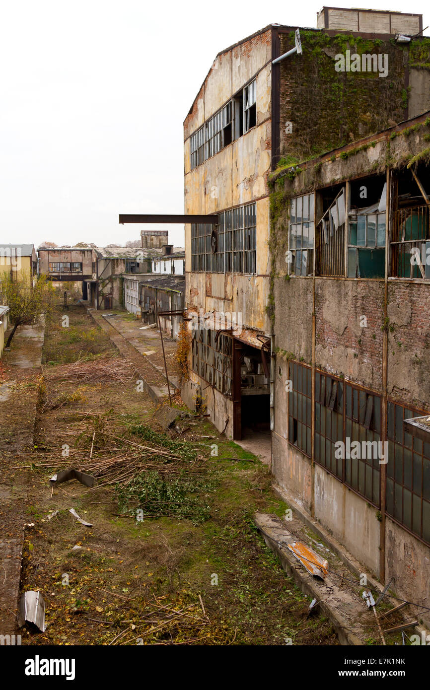 Old Abandoned Factory Stock Photo - Alamy