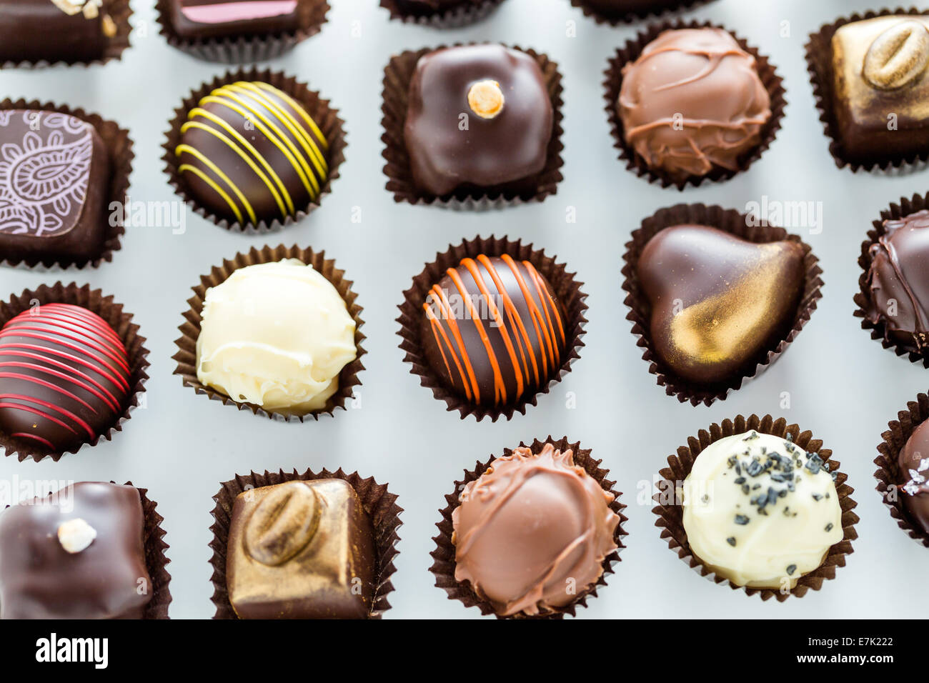 Delicious gourmet chocolate truffles hand made by professional ...