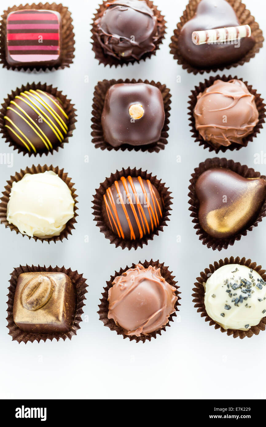 Delicious gourmet chocolate truffles hand made by professional ...