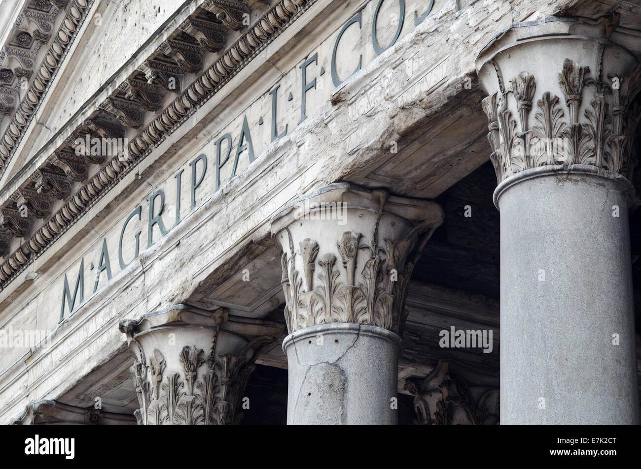 Pantheon Columns Rome, Pantheon Livius