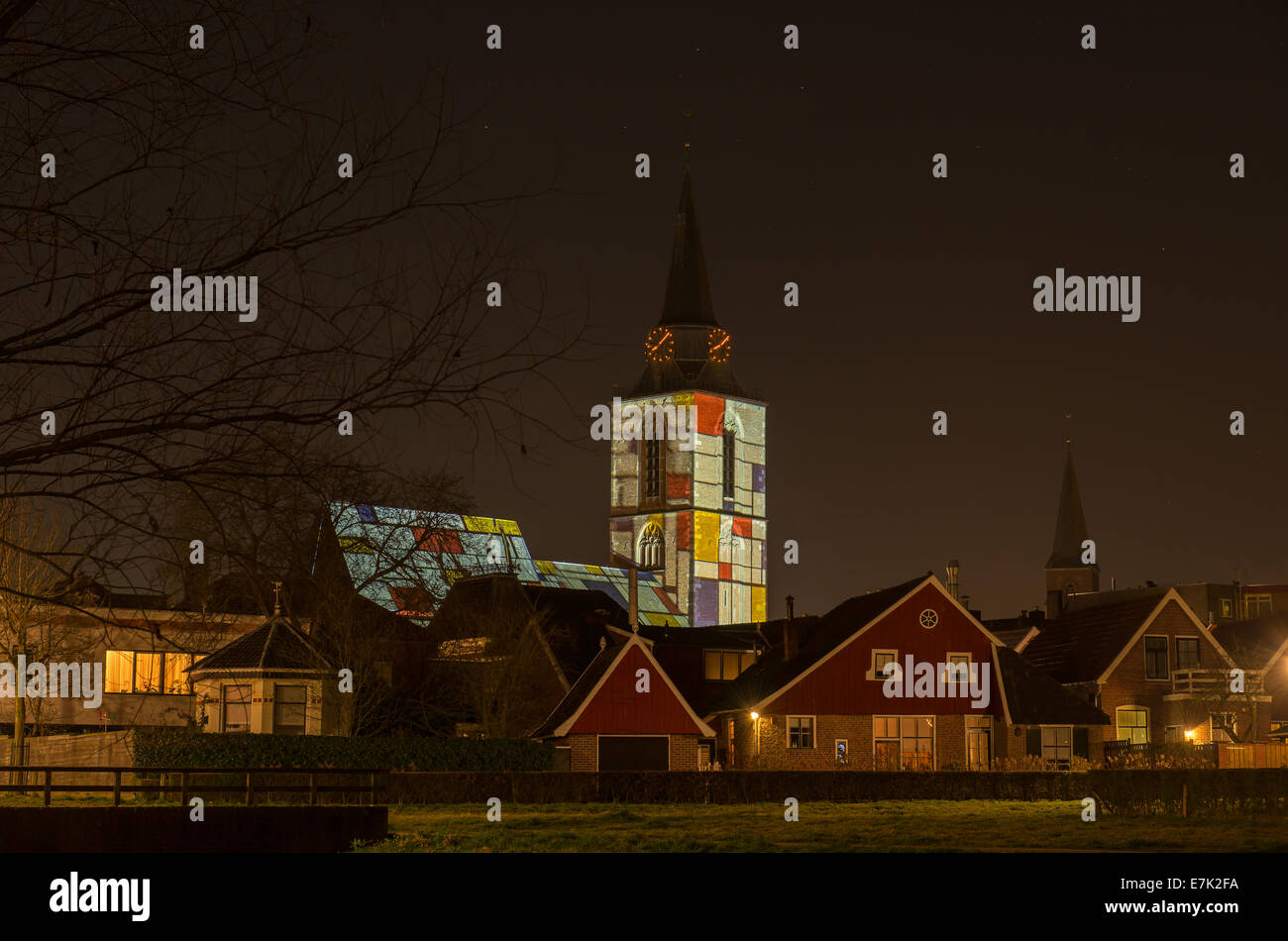 Jacobs church in Winterswijk in the Netherlands in special famous ...