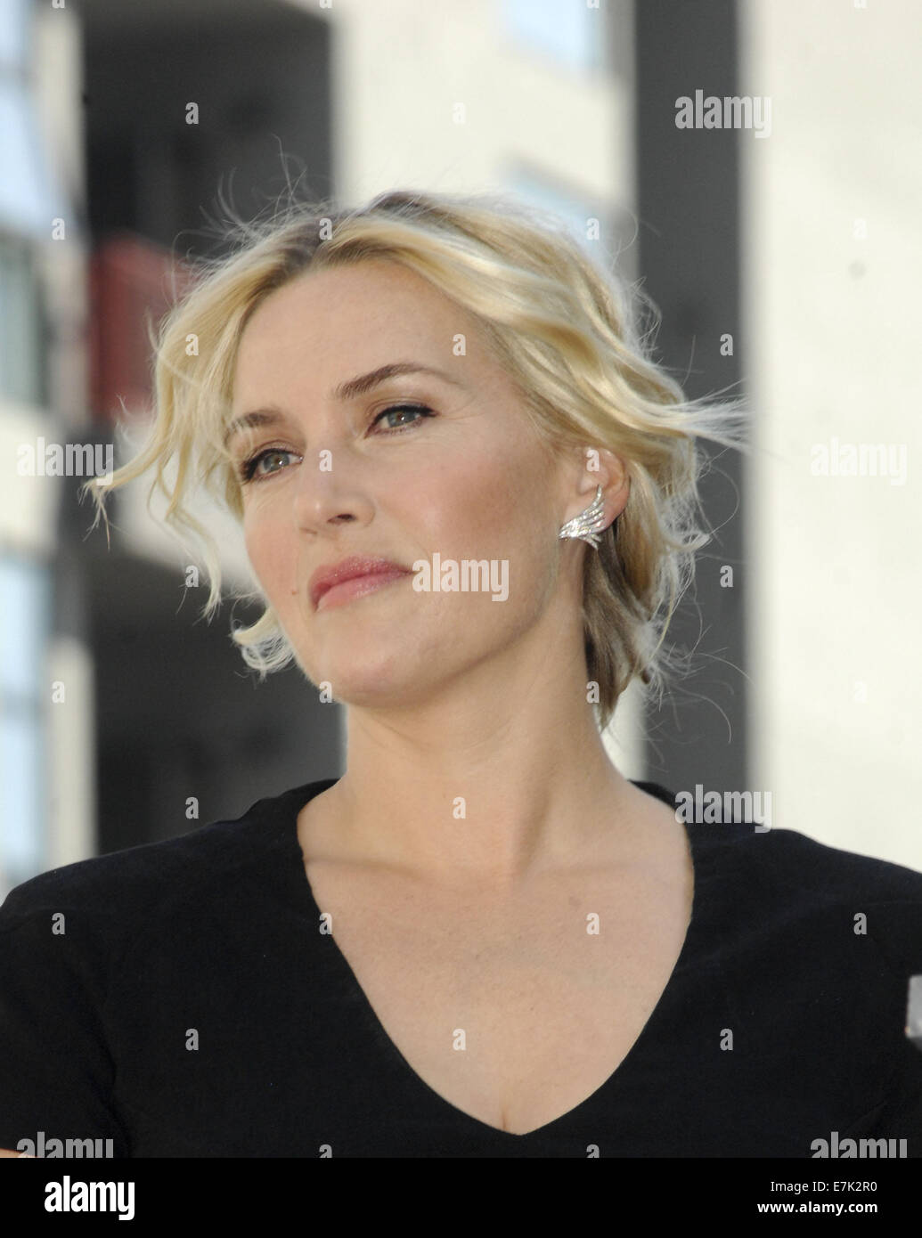 Kate Winslet Honoring with Star in Hollywood Featuring: Kate Winslet ...